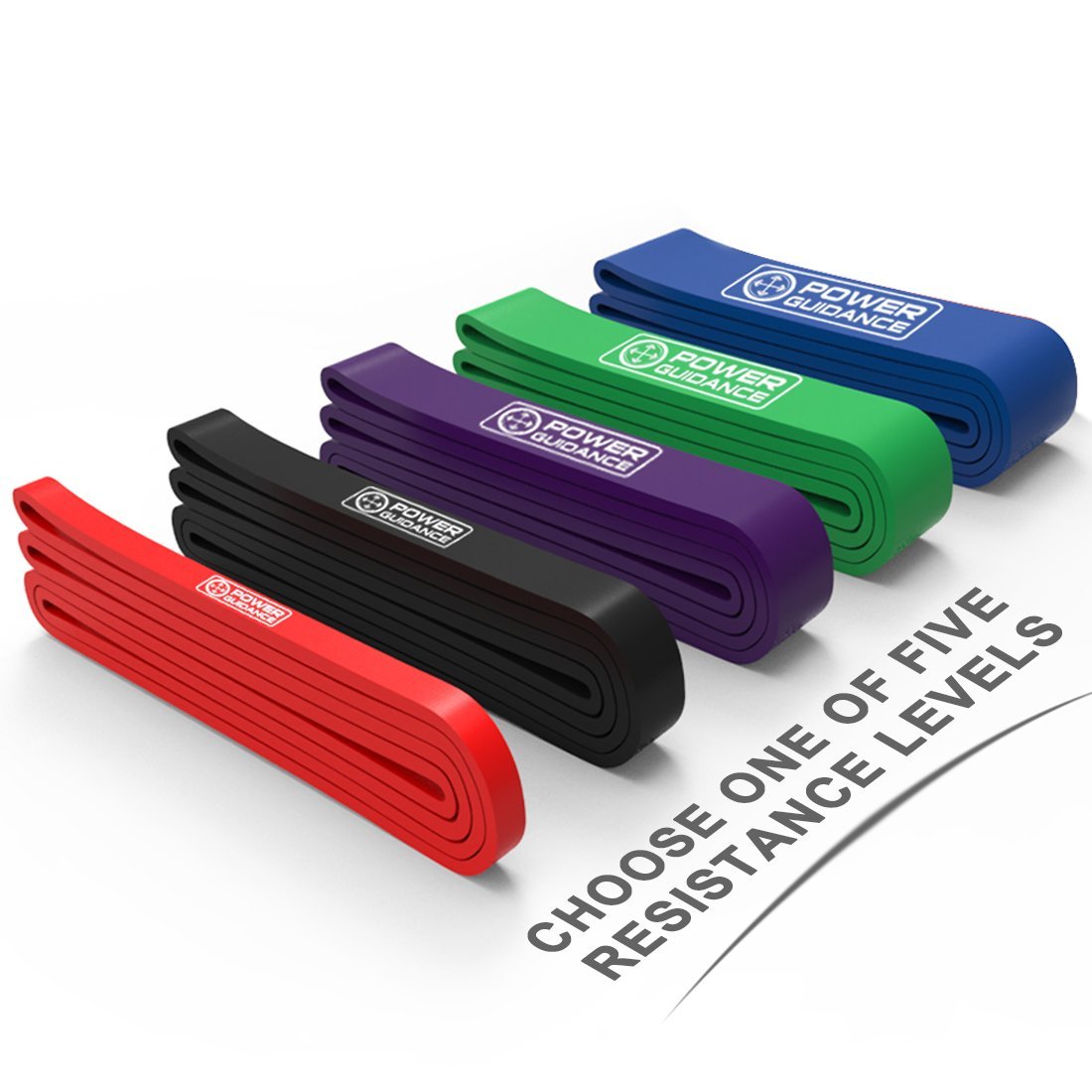 POWER GUIDANCE Pull Up Assist Bands - Heavy Duty Resistance Band ...