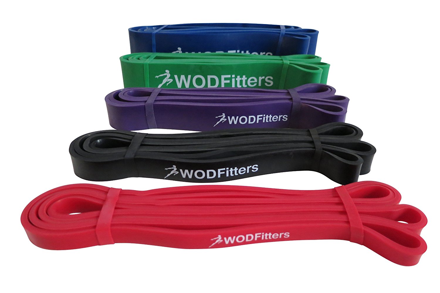 WODFitters Pull Up Assist Band, Stretch Resistance Band - Mobility Band ...